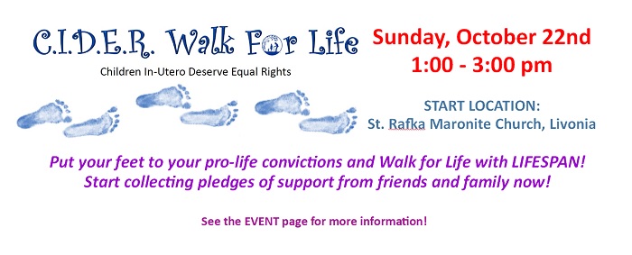 2022 CIDER Walk for Life 081422 – Right To Life-LIFESPAN